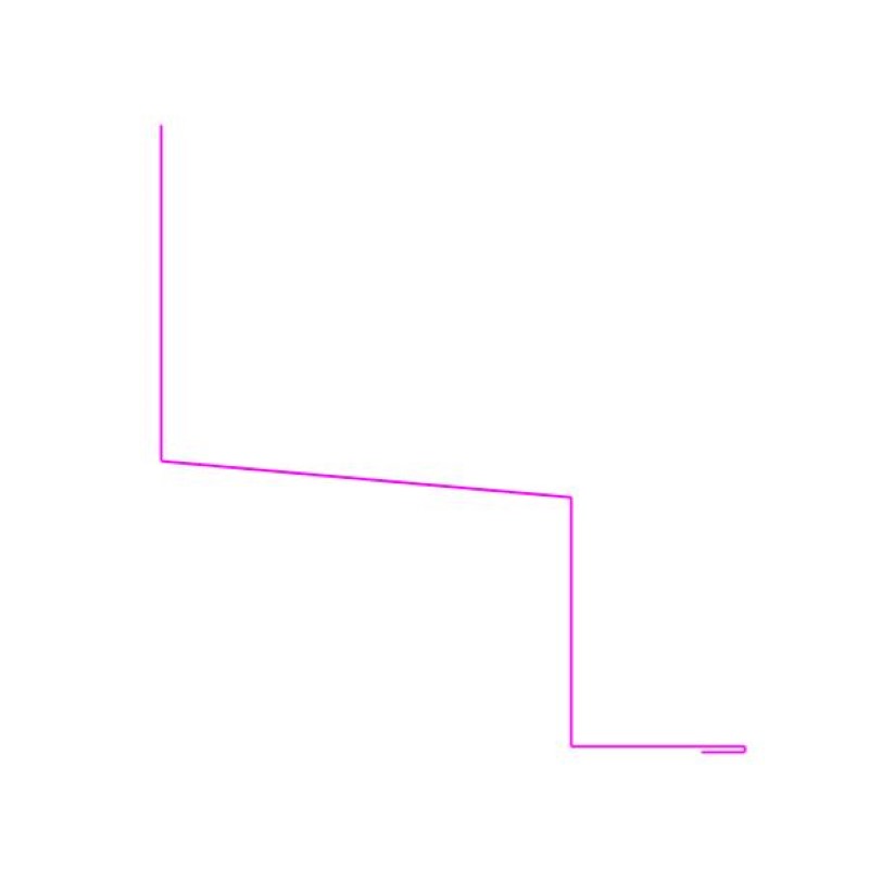 RAKE PARAPET TRIM X 10'-1 for Metal Buildings | Steel Store