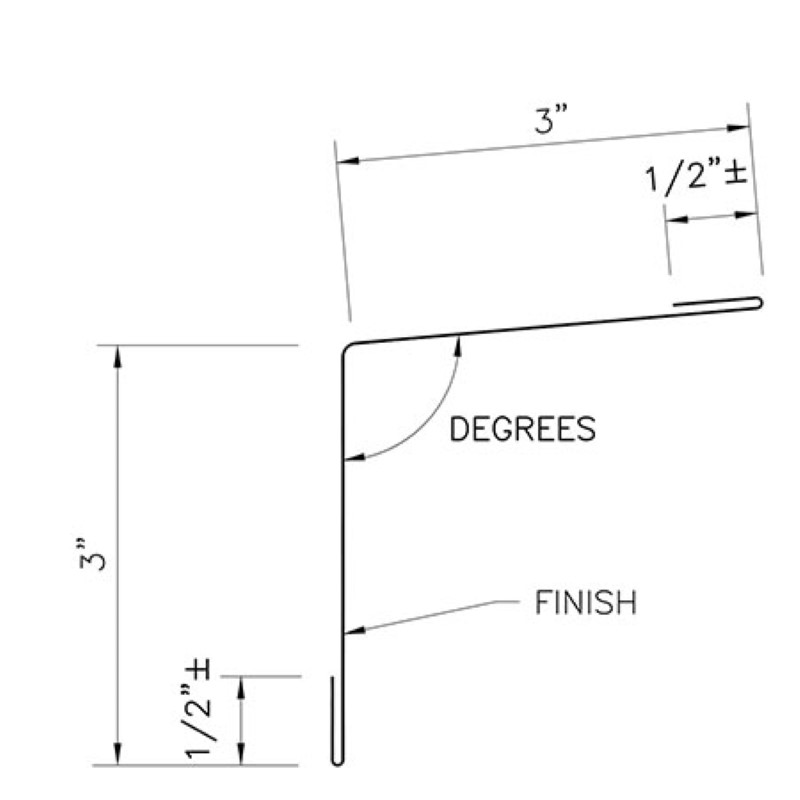 "L" FLASHING for Metal Buildings | Steel Store