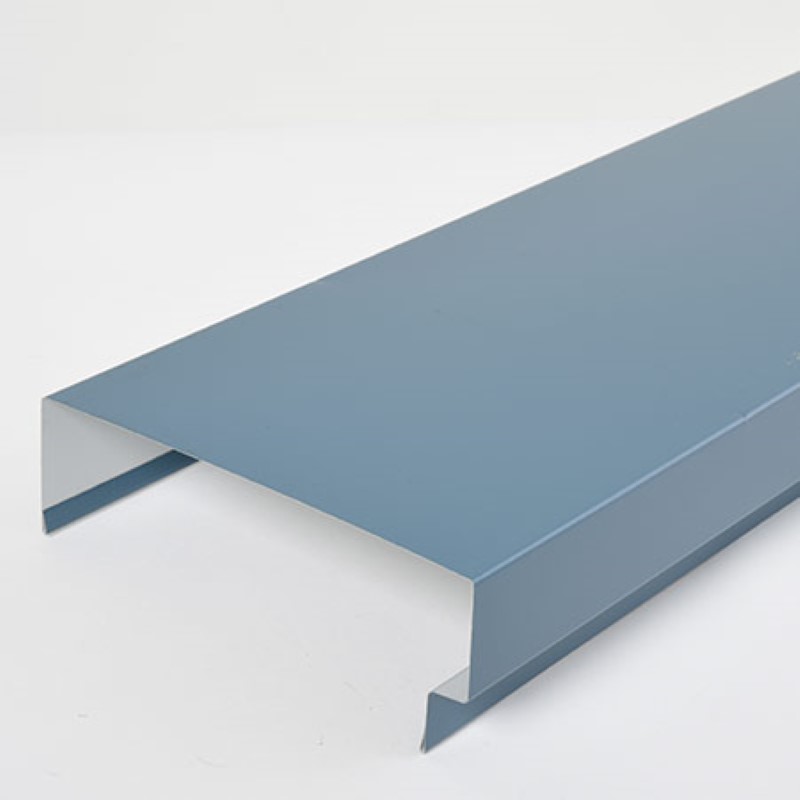 Facade Cap Trim 9 1/2" for Metal Buildings | Steel Store