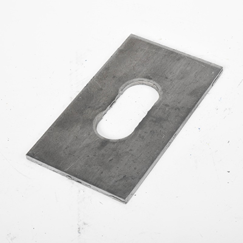 BRACING REINFORCEMENT PLATE (3/8" THICK) - SINGLE SLOT (1 3/8 X 4) for ...