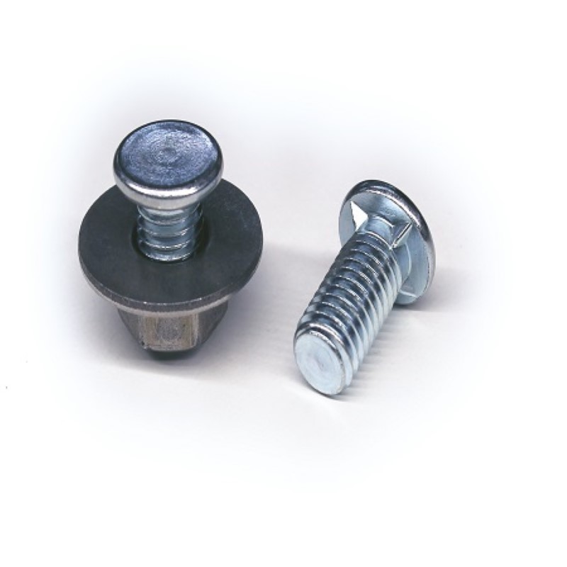 1/2" x 1 1/4" A307 BUTTON HEAD BOLT NUT WASHER COMBO for Metal ...